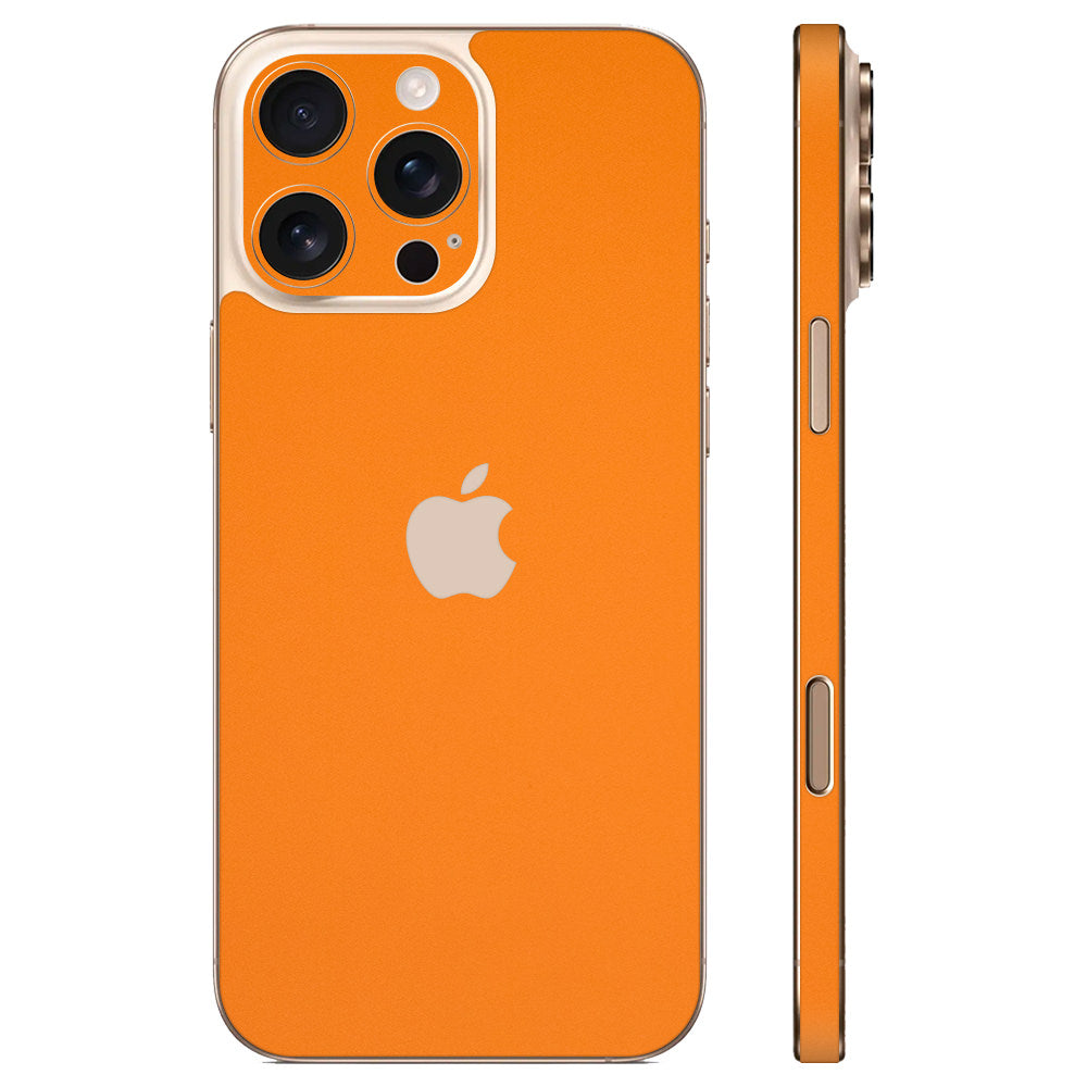 スキンシール iPhone16 Pro オレンジ – wraplus