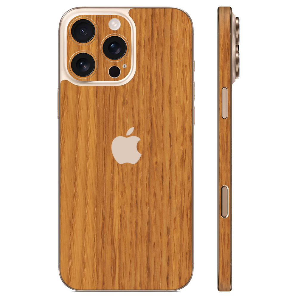 スキンシール iPhone16 Pro Max オーク – wraplus