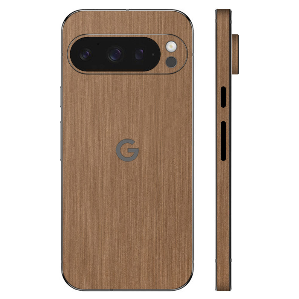 スキンシール Pixel10 Pro XL ブロンズブラッシュメタル – wraplus