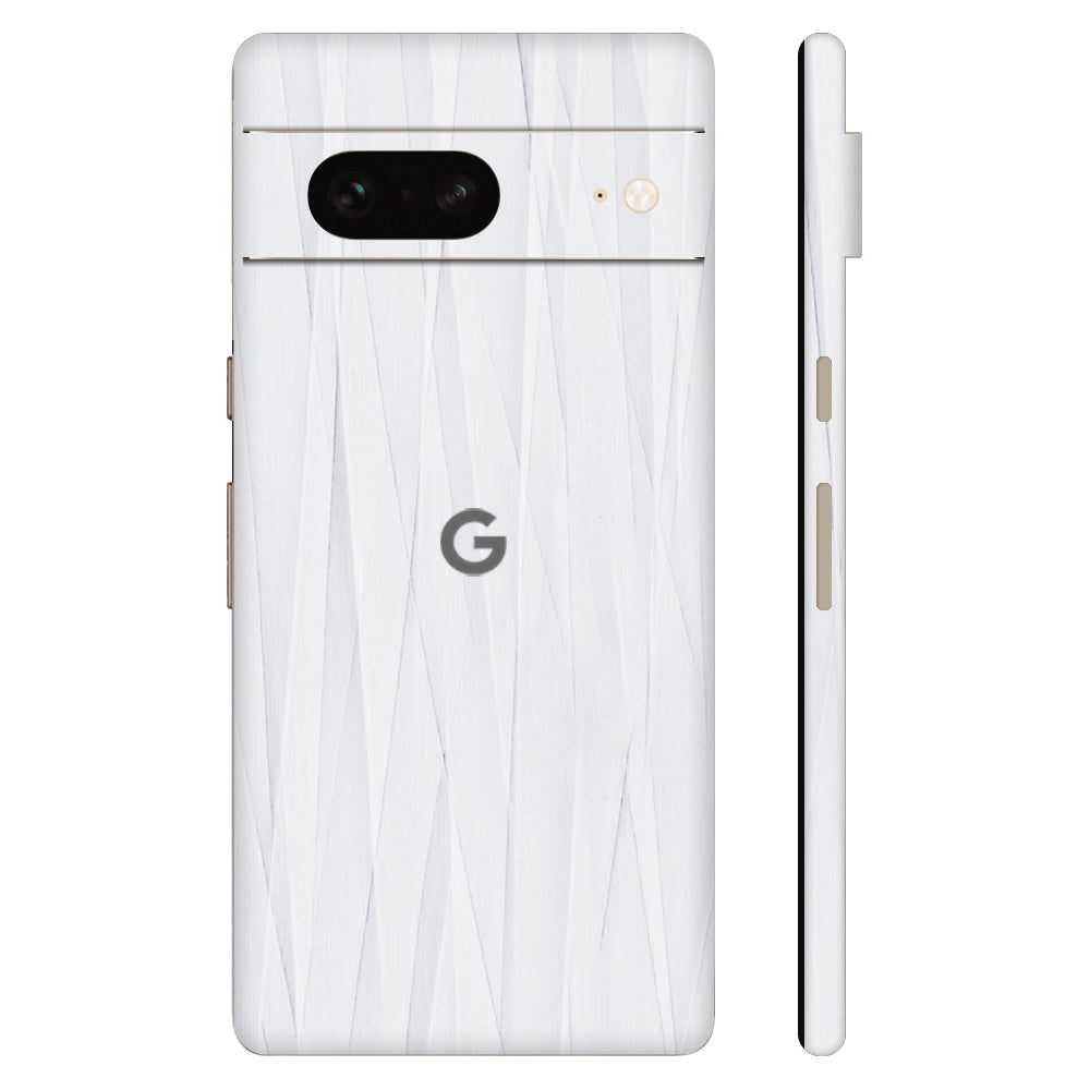 スキンシール Pixel8a ホワイトアブストラクト 全面カバー – wraplus