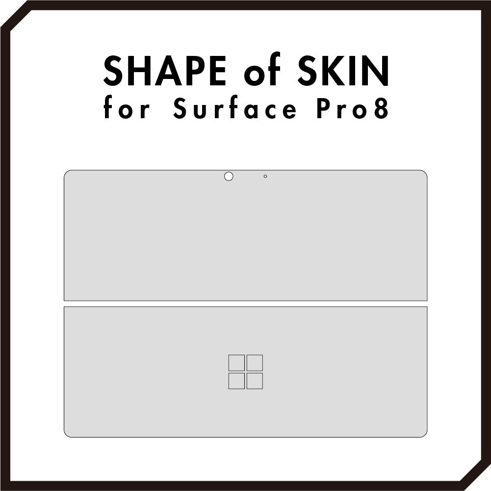 スキンシール Surface Pro8 ブラック – wraplus スキンシール Surface Pro8 ブラック – wraplus